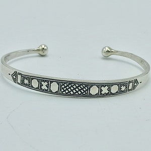 Tuareg Bracelets, Tuareg Moroccan Bracelet With Ethnic Tuareg Engraving ...