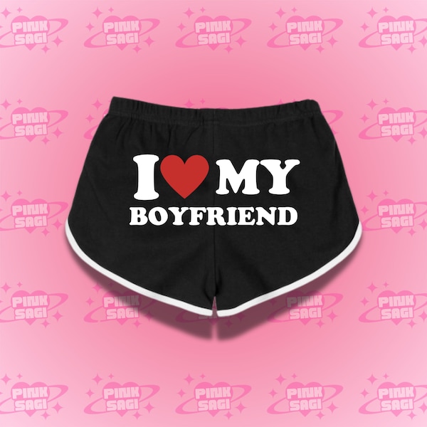 I Love My Boyfriend Pants - Etsy