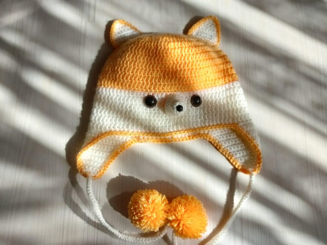Fox Beanie Crochet Pattern PDF - Etsy