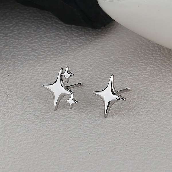 Star Stud Earrings - Etsy