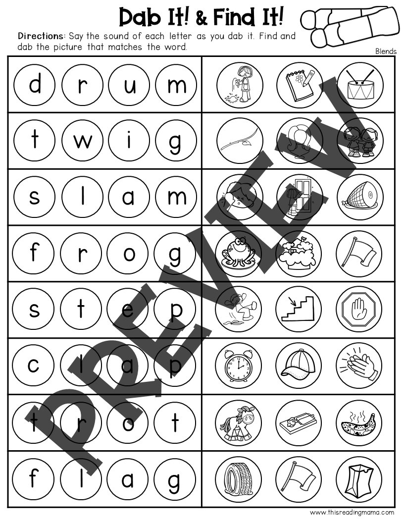 Dab It, Find It Blending Pages - Etsy