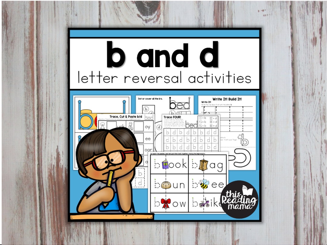 Lowercase B and D Letter Reversal - Etsy
