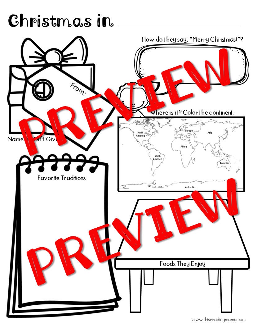 Christmas Around the World Unit Study - Etsy