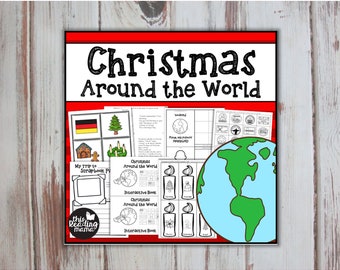 Christmas Traditions Around the World Unit Study - Etsy