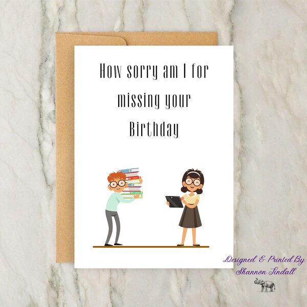 Forgot Birthday - Etsy