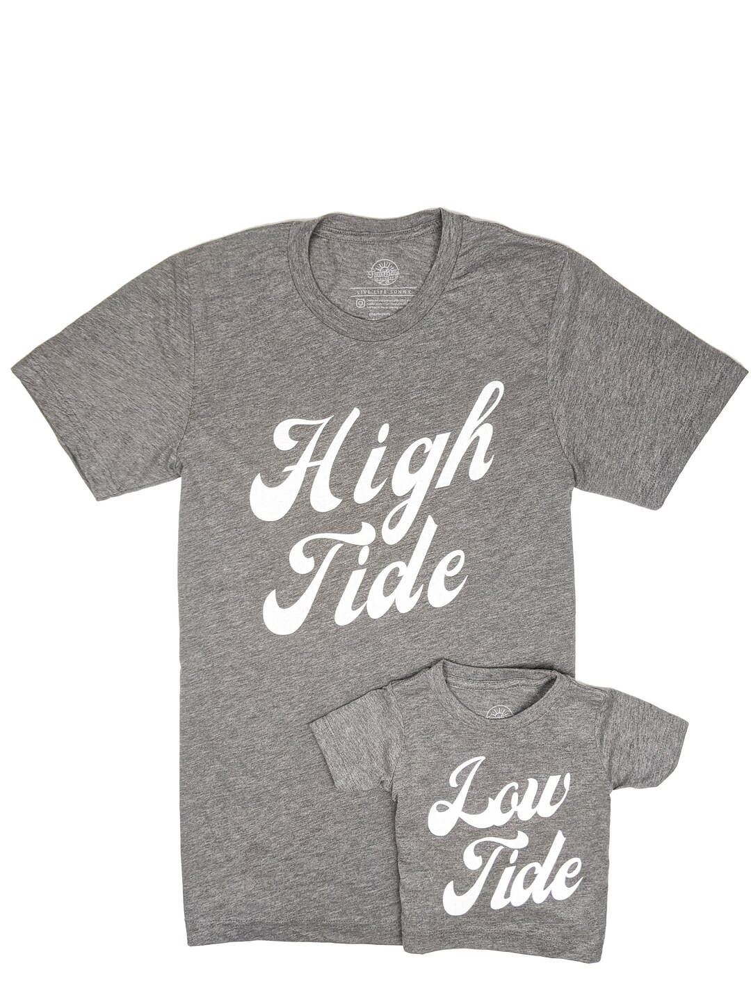 Men's High Tide Beach Shirt: Coastal Graphic Tee, Surf Lover Gift - Etsy