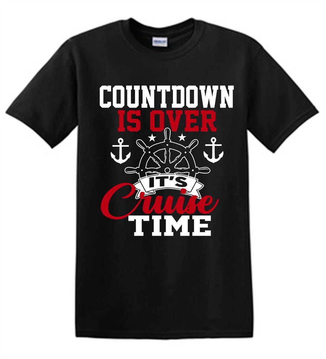 COUNTDOWN is Over Cruise Time T-shirts |slogan Tee | |graphic Tee ...