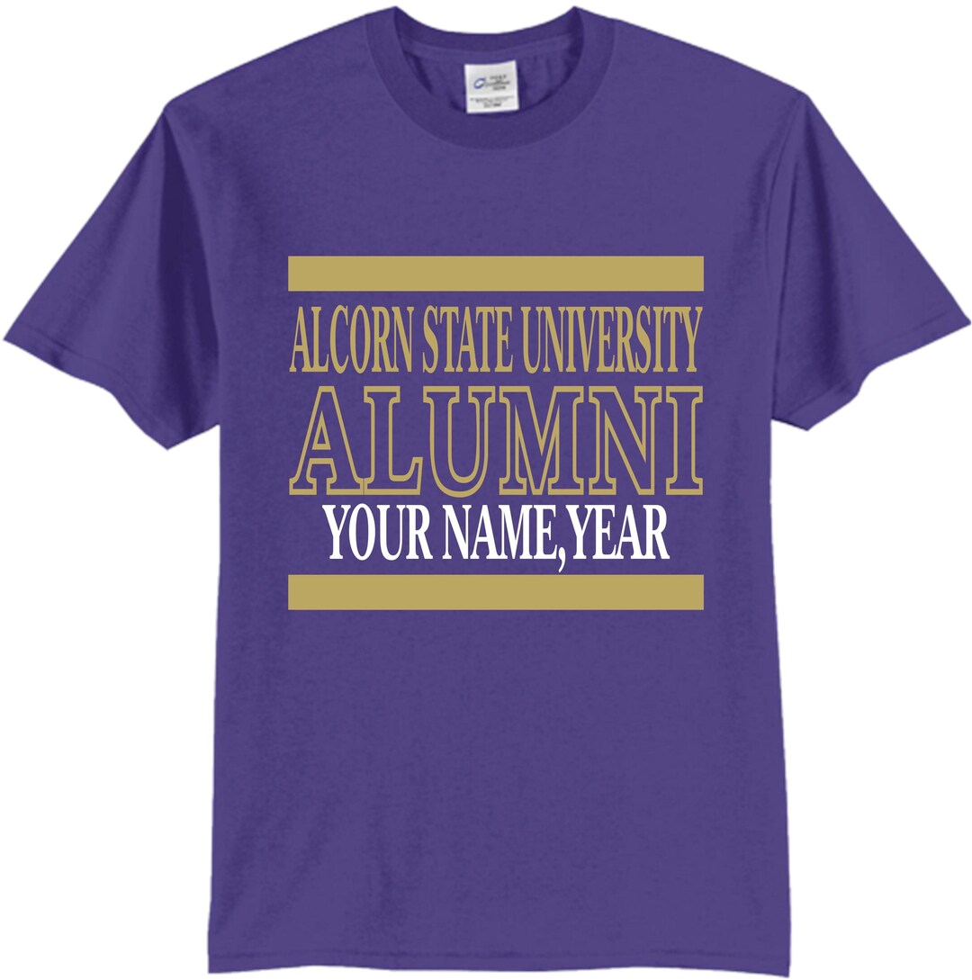 Alcorn State University Alumni Your Name, Your Year Custon Personalized ...
