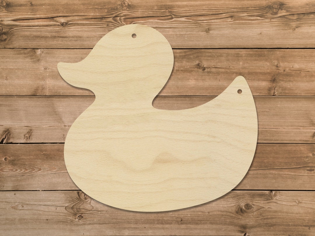 Rubber Ducky Wood Cutout: 16x15 Unfinished Baltic Birch Sign Blank - Etsy
