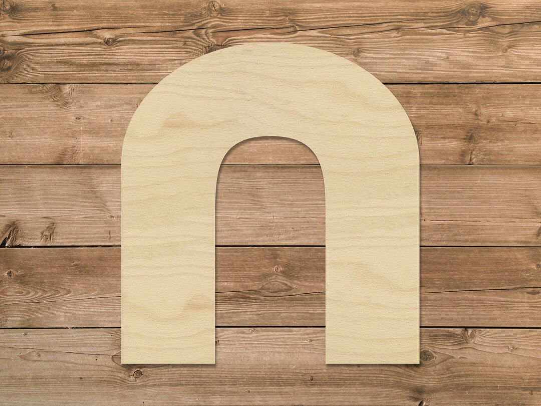 Unfinished Baltic Birch Rainbow Arch: DIY Sign Blank, Door Hanger - Etsy