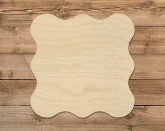 Square Wavy Shape - Etsy