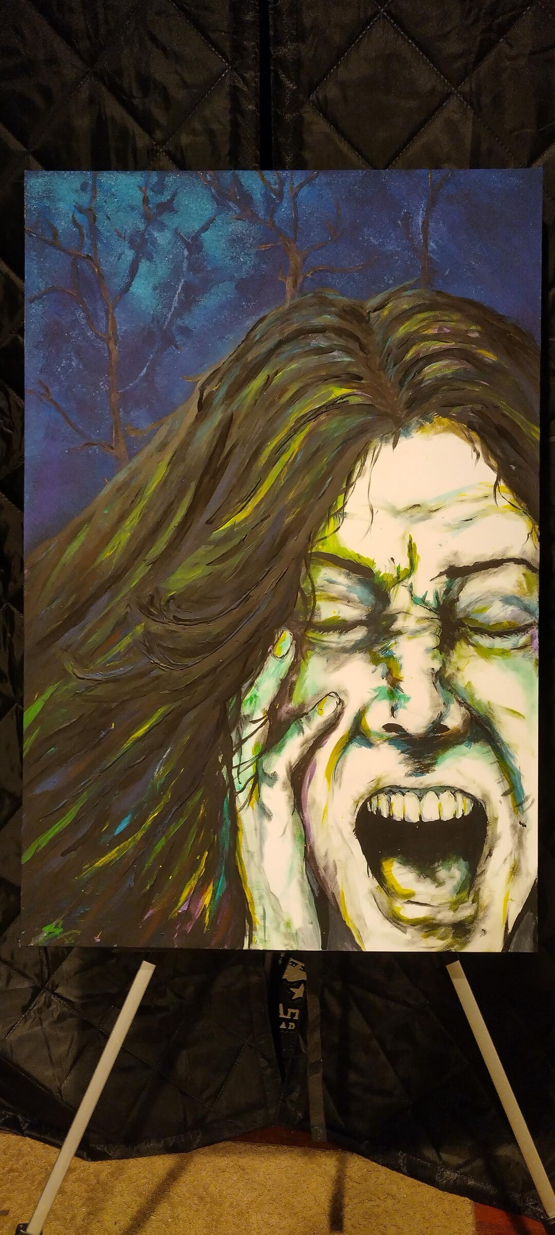 A Mile With Sorrow - Original Painting by Brandon Gaines - Etsy