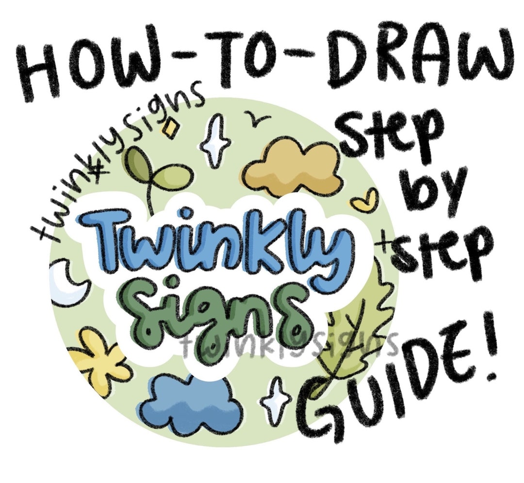Step-by-step Detailed Drawing Guide on How to Draw Cartoon-style Logo ...