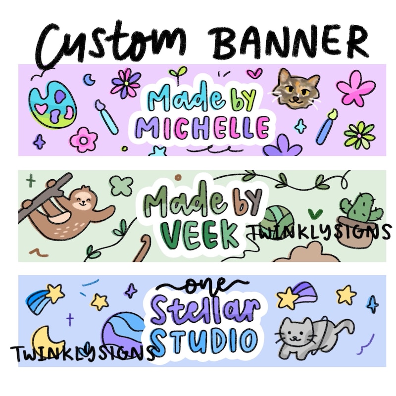 Cute Etsy Banner - Etsy