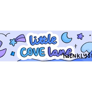 Custom Cute Cartoon Hand-drawn Shop Banner | Twinklysigns Logos - Etsy