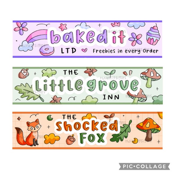 Cute Etsy Banner - Etsy