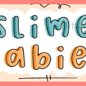 Custom Cute Cartoon Hand-drawn Shop Banner Twinklysigns - Etsy