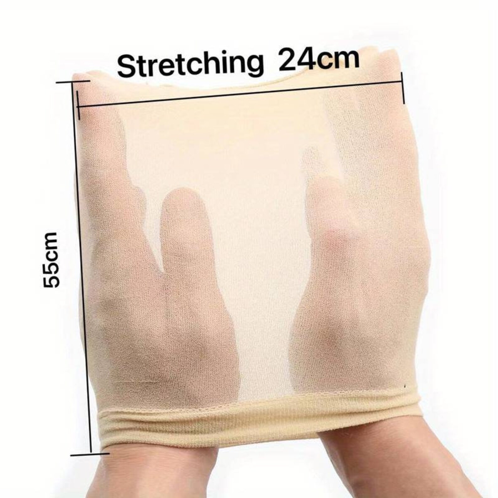 NYLON STOCKING HOOD Black or Beige Nylon Stocking Mask for the Face ...