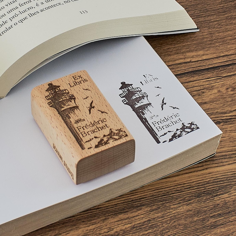Personalized Book Stamps - Etsy