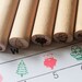 Small Christmas Rubber Stamp - Snowman, Tree, & More - Etsy