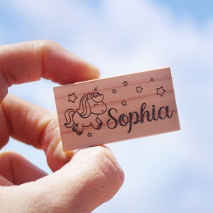 Personalized Name Stamp, Kids Name Stamp for Clothing, Name Stamp for ...