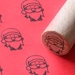Small Christmas Rubber Stamp - Snowman, Tree, & More - Etsy