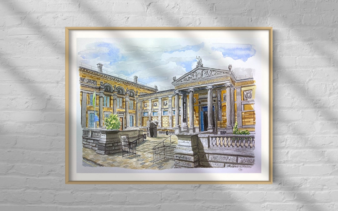 Ashmolean Museum Oxford Art Print, Wall Art. - Etsy
