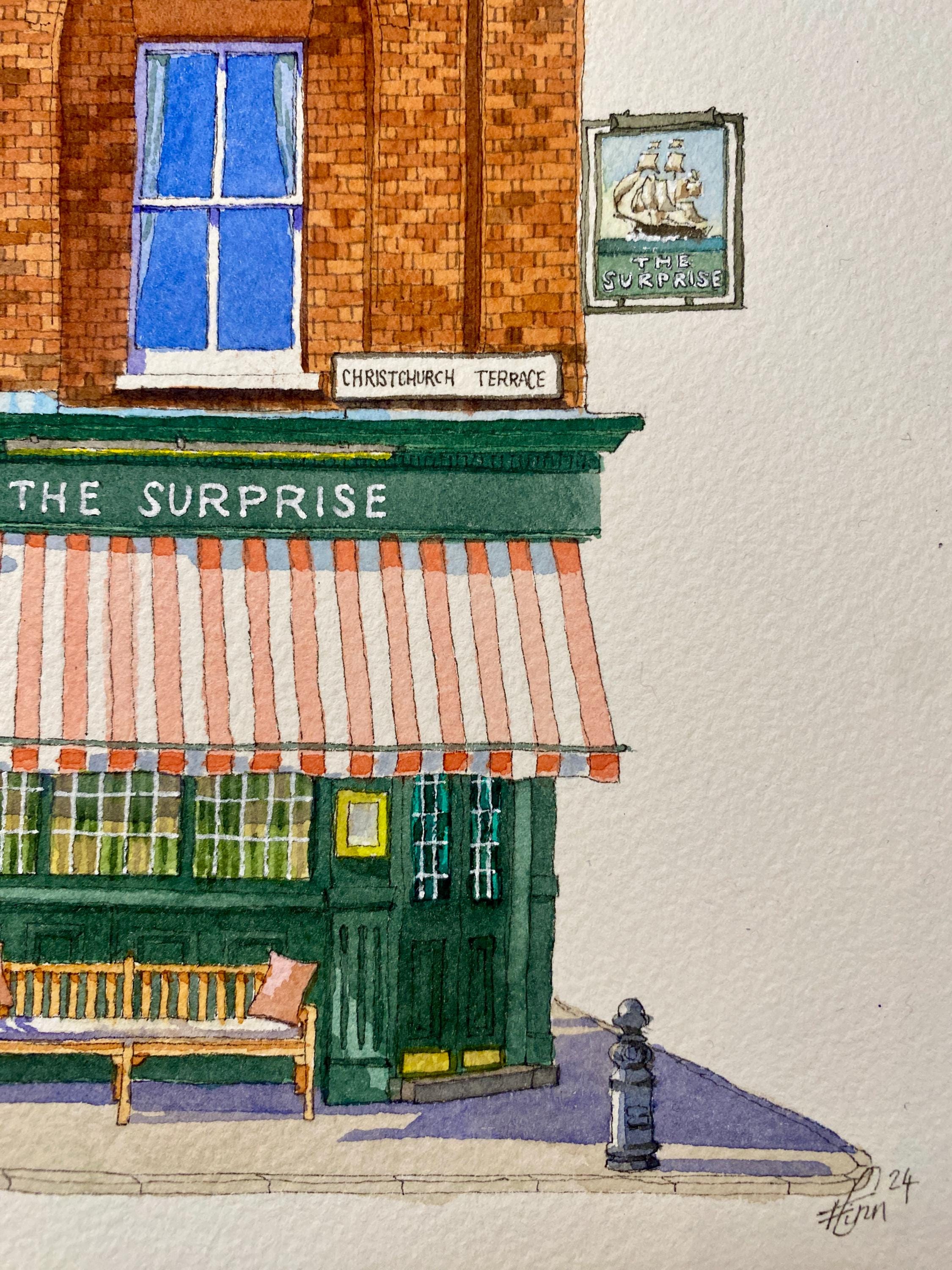 The Surprise Pub Art Print Chelsea Wall Gift Pub Art London Pub Prints ...