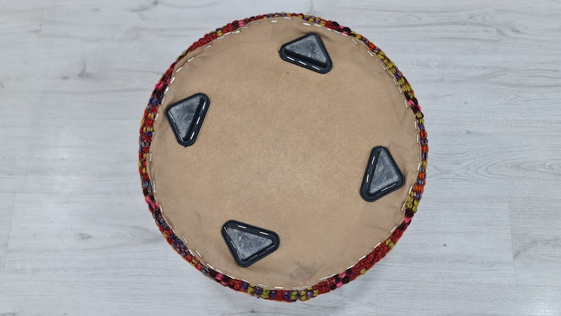 Turkish Pouf, Tribal Pouf, Kilim Pouf, Ottoman Pouf, Ethnic Pouf ...