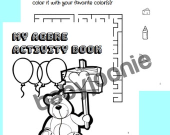 Printable Coloring Pages Agere - Etsy