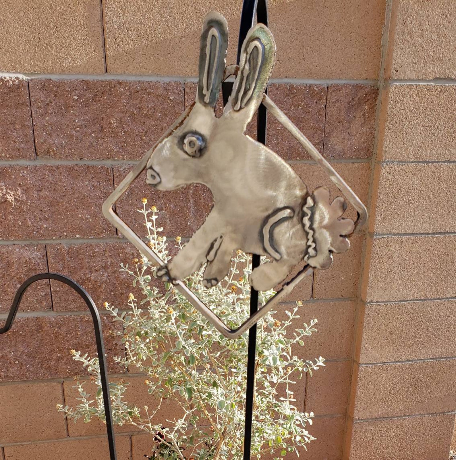 Rabbit Metal Art at John Rencher blog