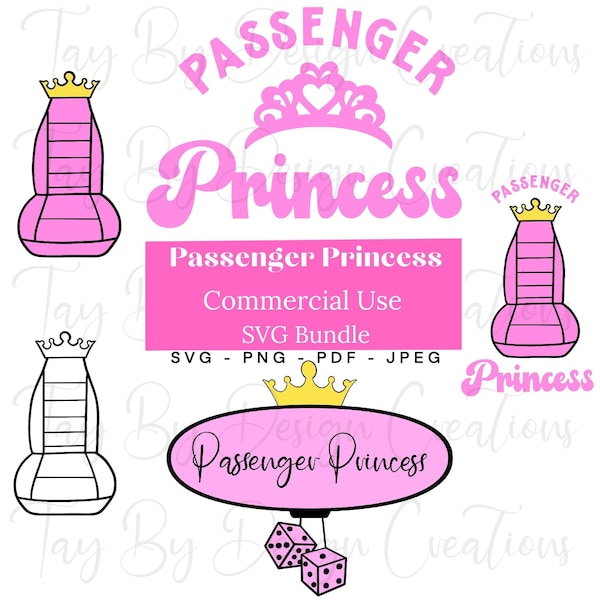 Passenger Princess Sticker - Etsy