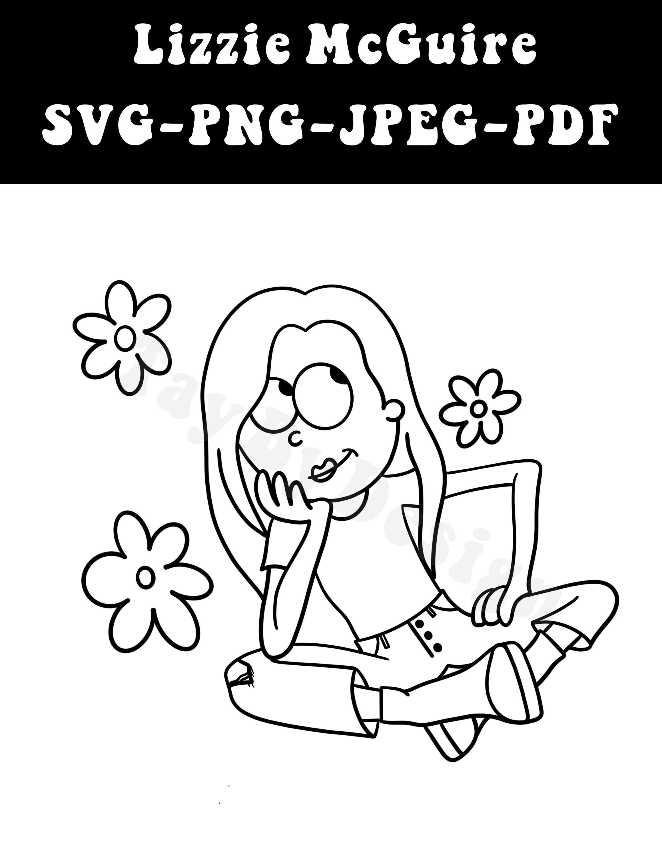 Lizzie Mcgiure Coloring Pages