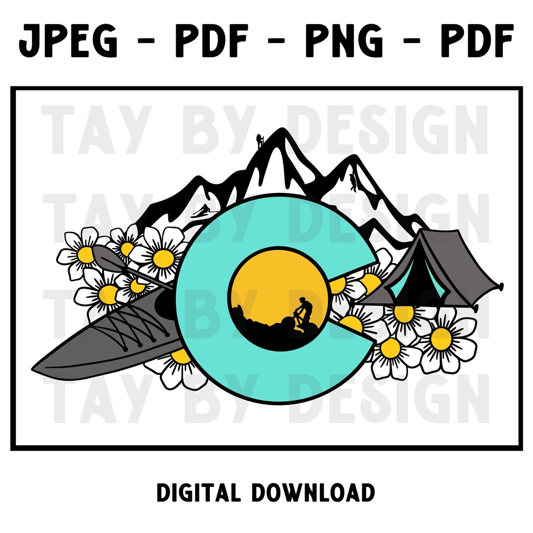 Colorado Logo SVG - Etsy