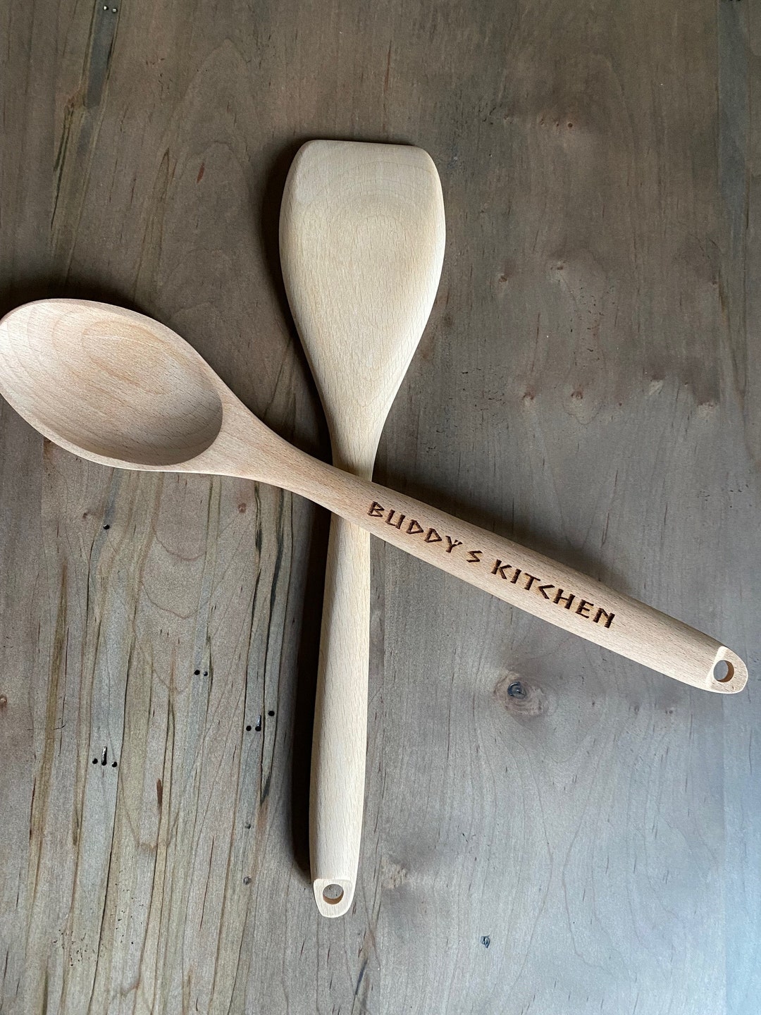 Personalized Engraved Wooden Spoon/custom Engraved Wooden Spoon - Etsy