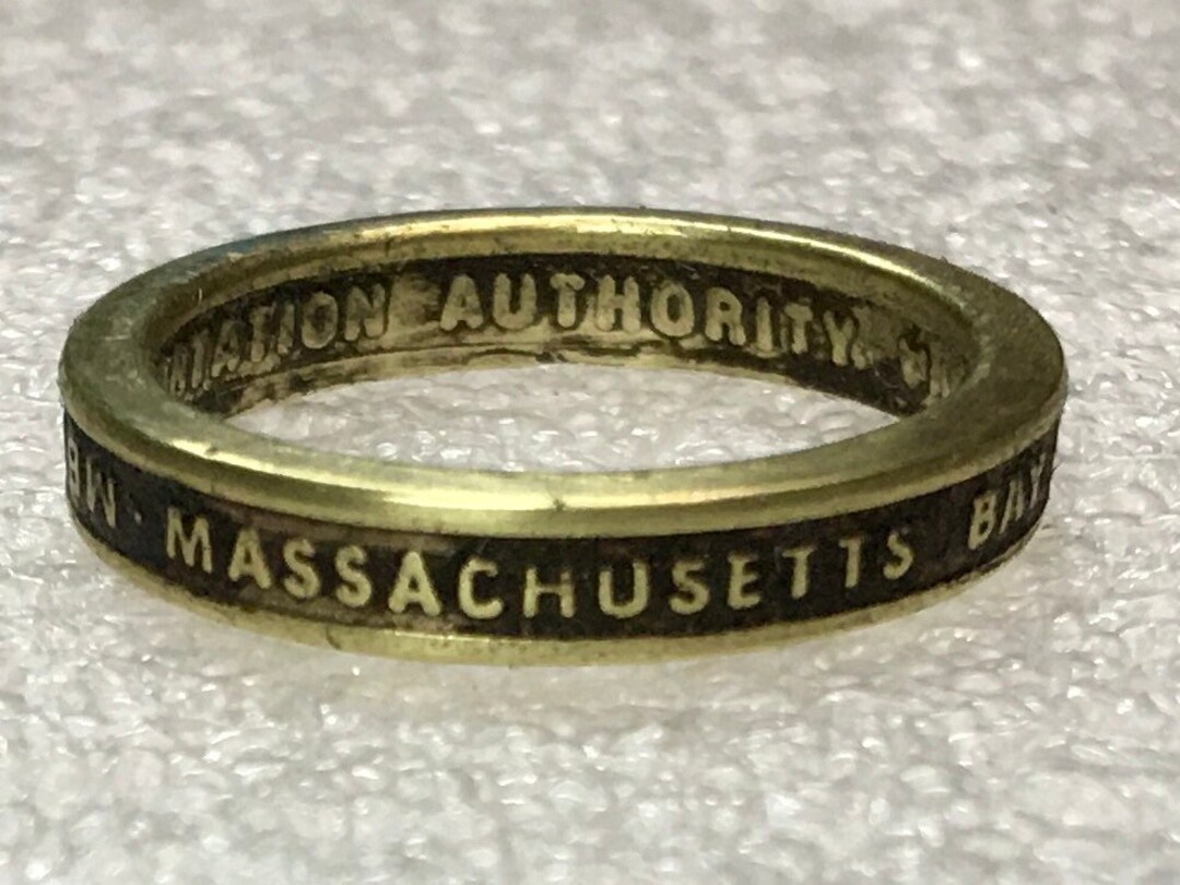 Massachusetts Bay Transportation Authority Token Ring - Etsy