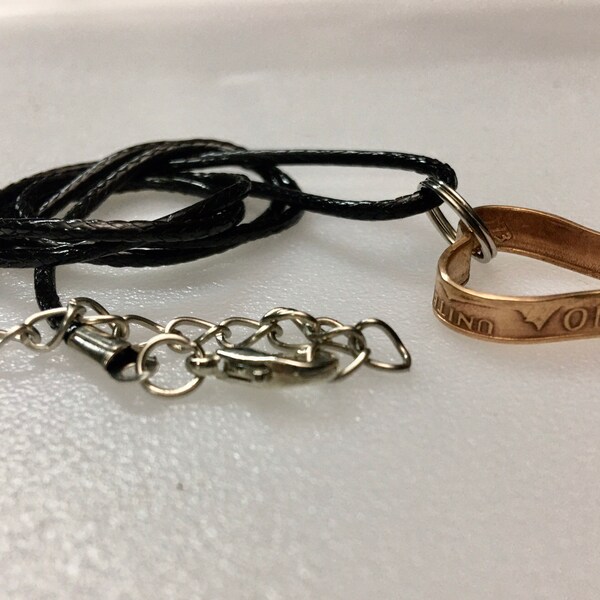 Penny Heart Necklace - Etsy
