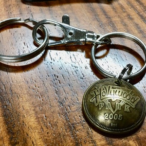 Hollywood Park 2005 Gaming Token Clip Keychain | Etsy