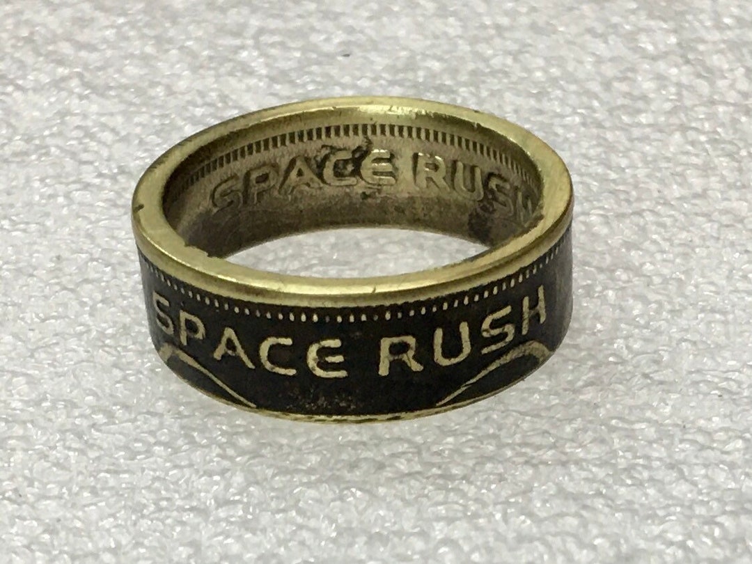 Space Rush Gaming Token Coin Ring - Etsy