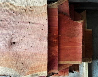 1112 Wide Live Edge Aromatic Eastern Red Cedar Planks | Etsy