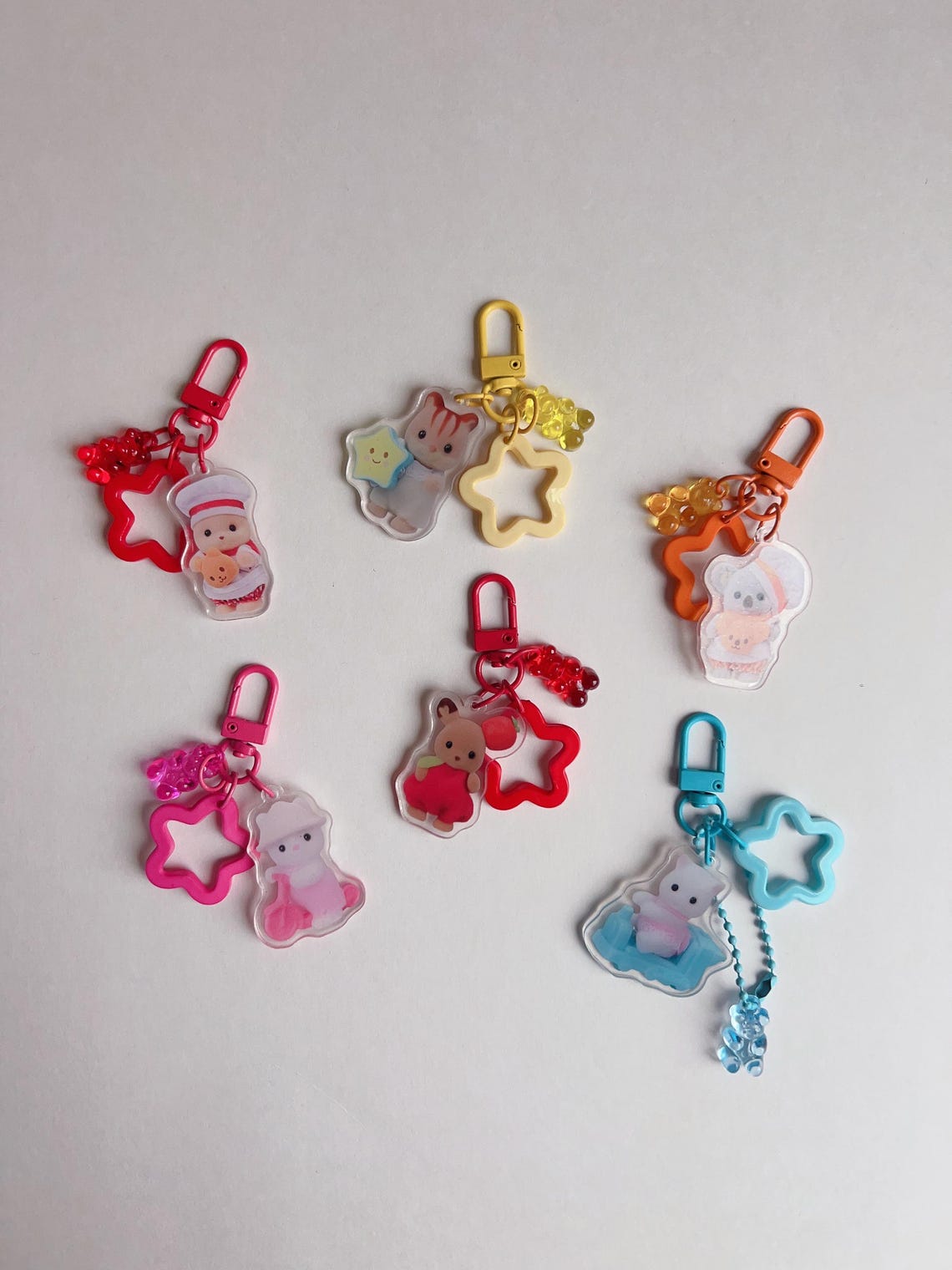 Calico Critter Keychain - Etsy