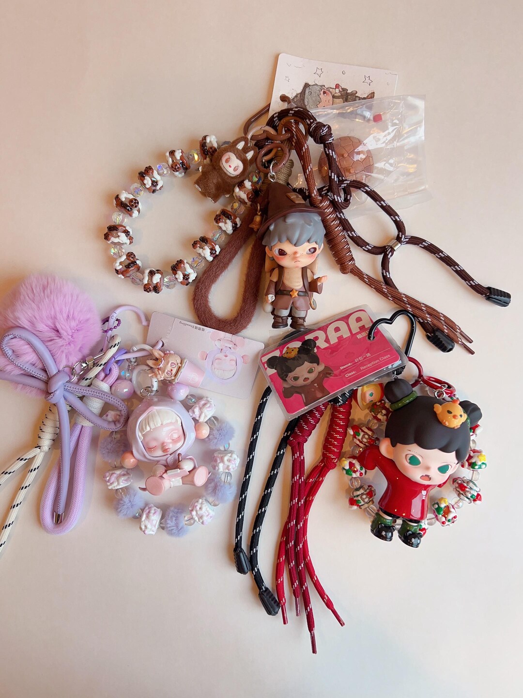 Bubble Mart Keychain～bag Decoration Pendant～ Cute Doll Pendant～pop Mart ...