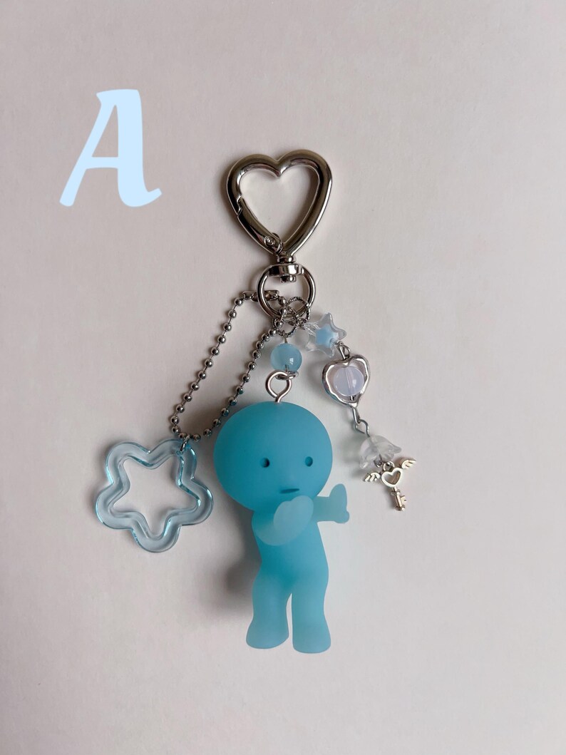 Smiski Keychain - Etsy