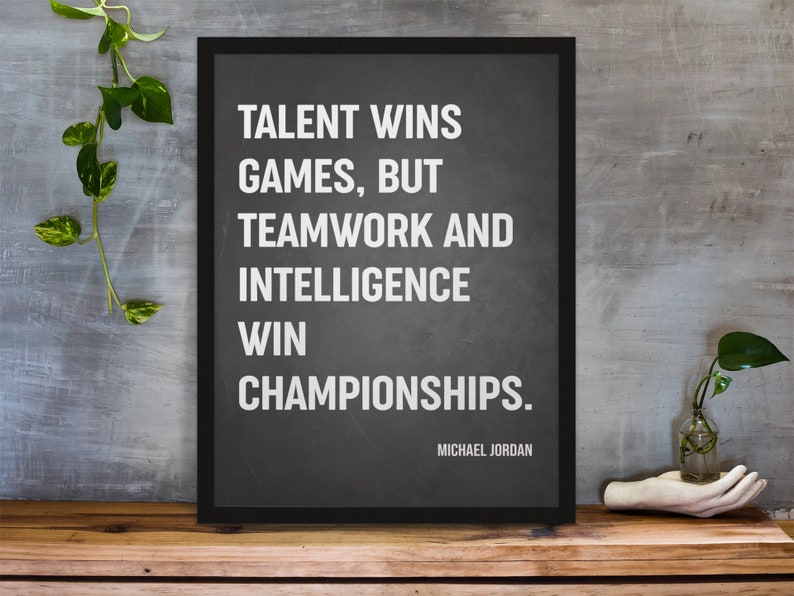 Talent Wins Games, but Teamwork and Intelligence Win Championships ...