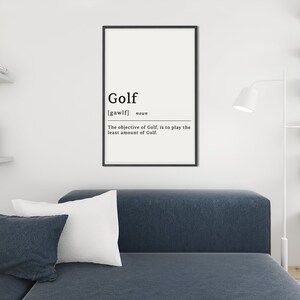 Golf Quote Poster Print, Tiger Woods, Sport, Golf Quote, Home Art ...