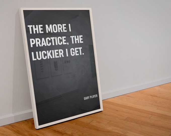 Golf Miracle Definition Poster Print, Motivational Art, Golf Quote ...