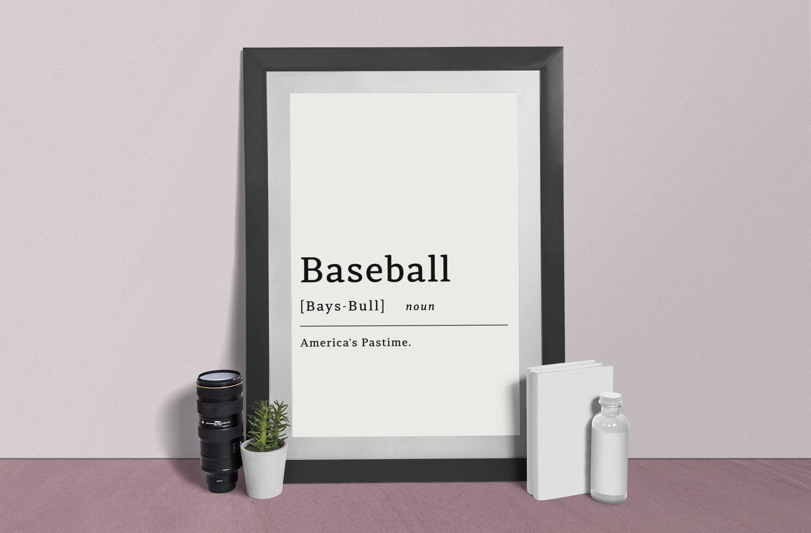 Definition of Baseball Quote Poster Print, Babe Ruth, Mike Trout, Sport ...