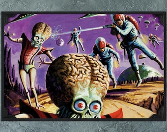 Mars Attacks 1962 Cards - Etsy