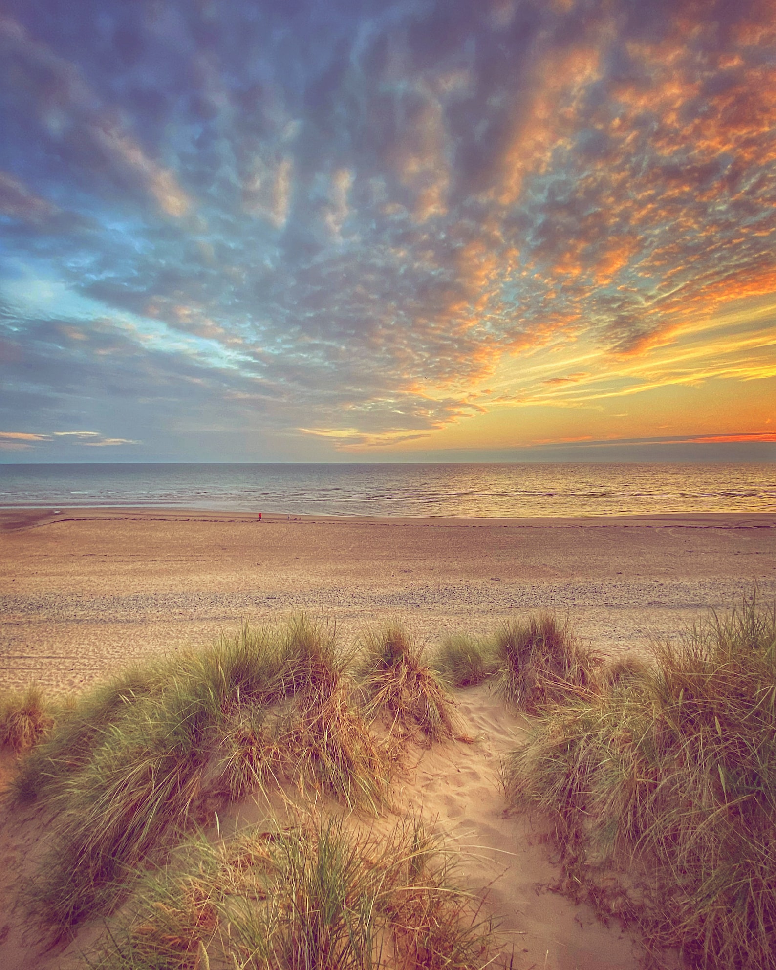 Beach / Lytham St Annes / Lancashire / A4 Photography Print / Sunset ...