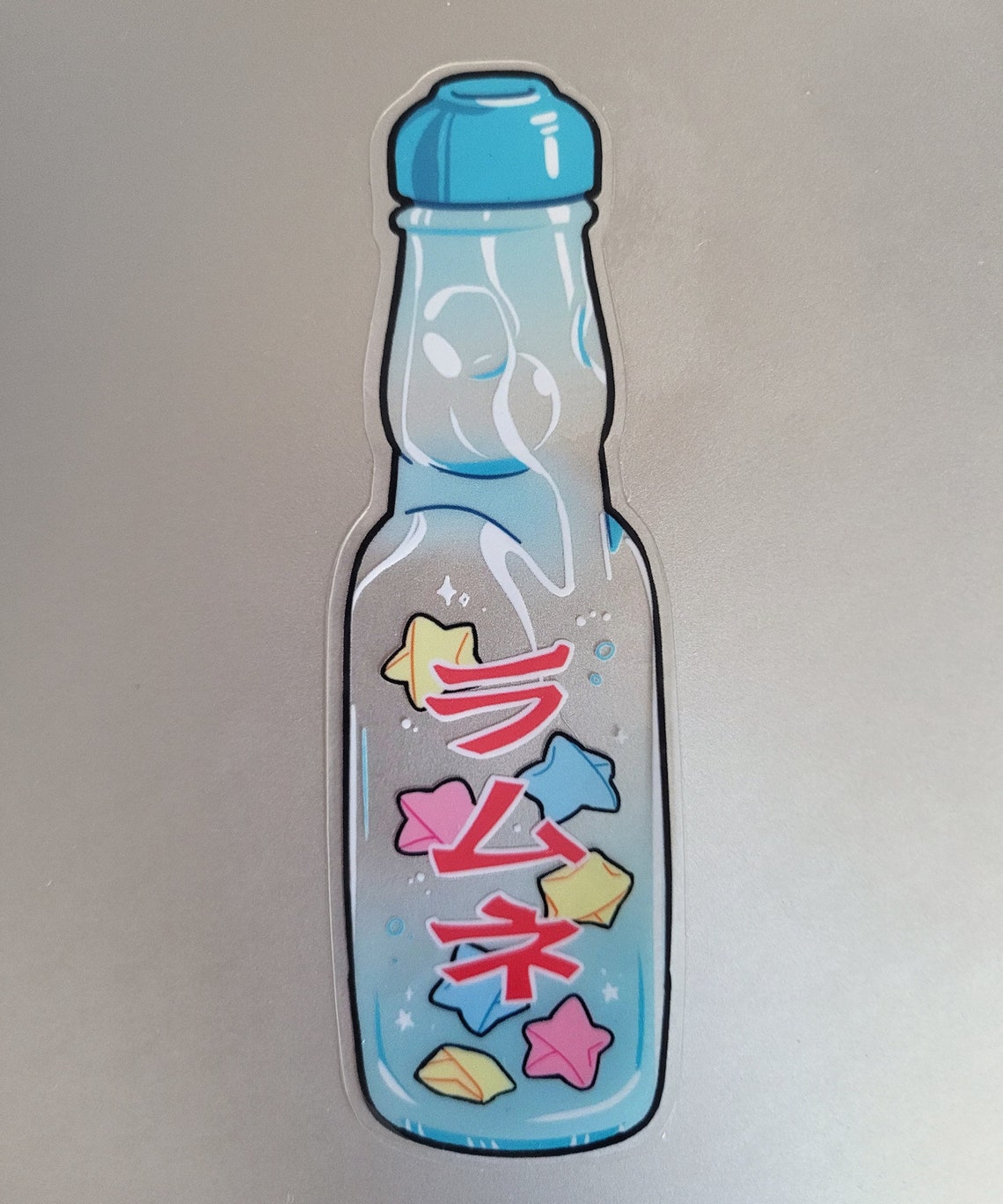 Ramune Clear Vinyl Sticker - Etsy